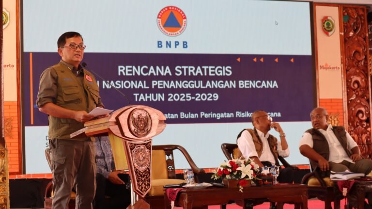BNPB Luncurkan Renstra Penanggulangan Bencana 2025-2029